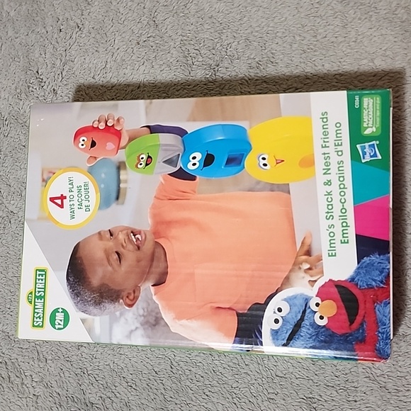 Sesame Street | Toys | Sesame Street Playskool Friends Elmos Stack Nest ...